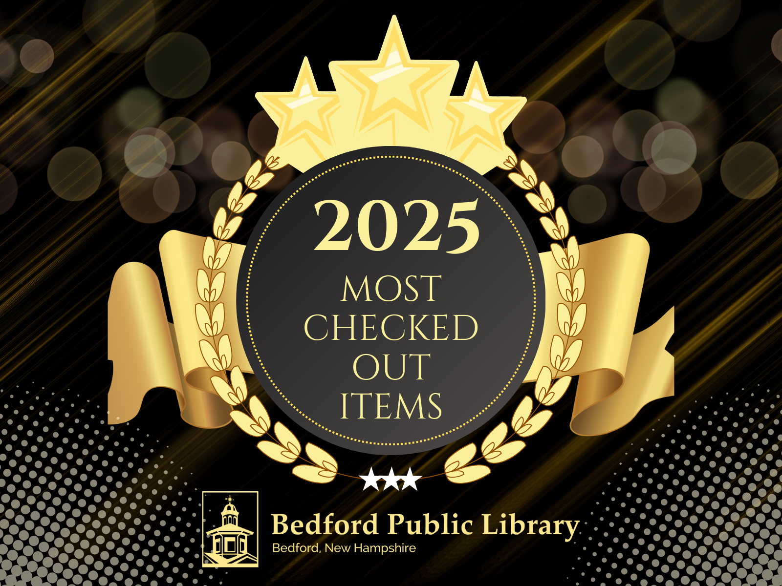 Bedford Public Library's Most Checked Out Items of 2025 | Bedford ...